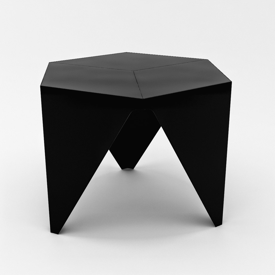 noguchi prismatic table furniture 3d max