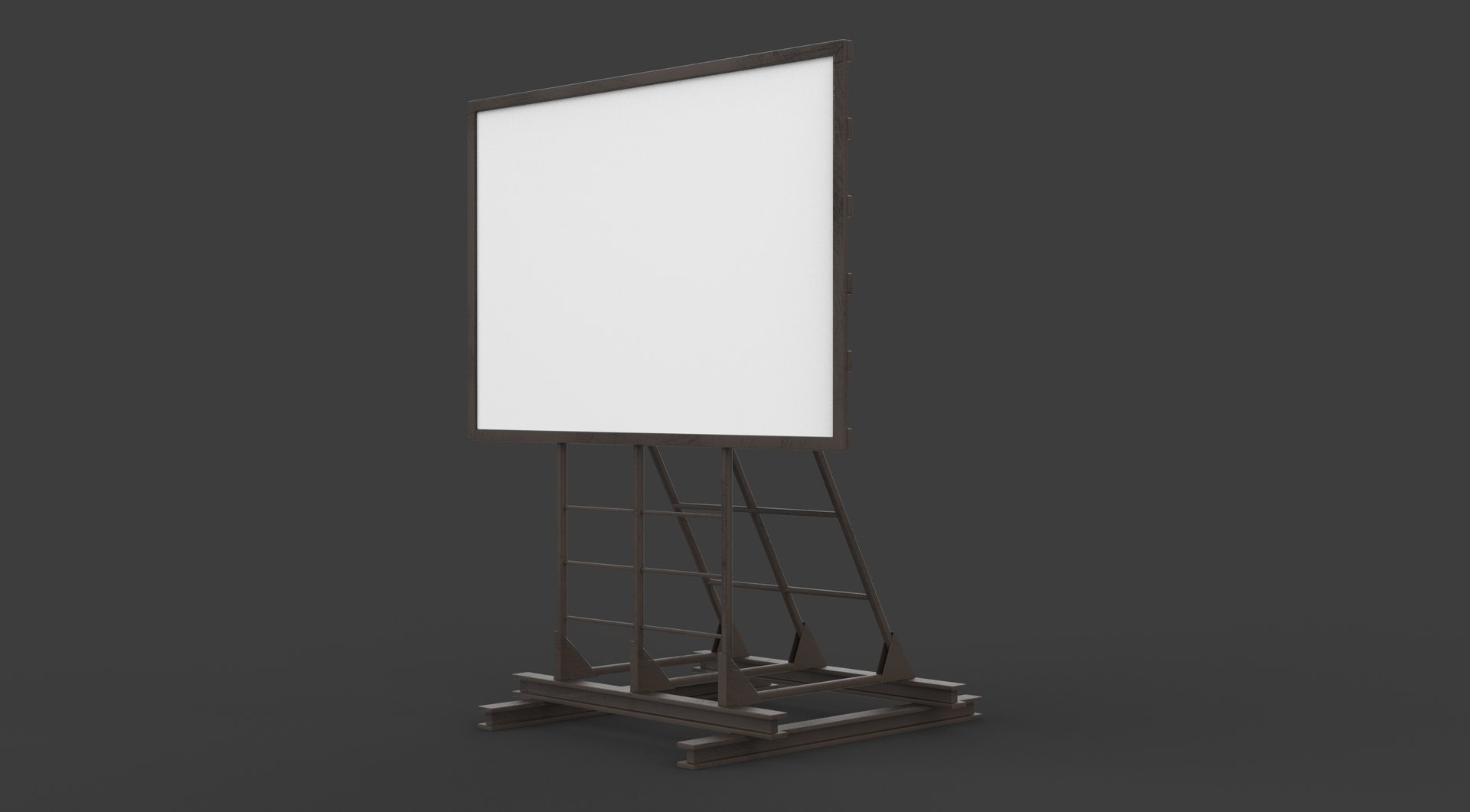 3D Billboard 3D Model - TurboSquid 2360469