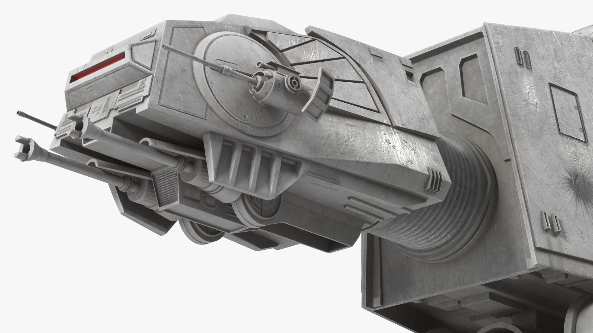 3D Grunge AT-AT Star Wars Model - TurboSquid 2108572