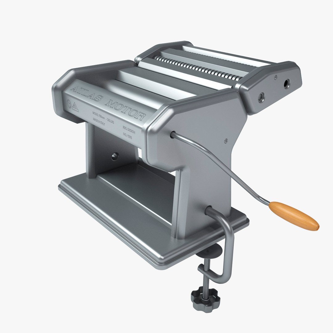3d Model Atlas Pasta