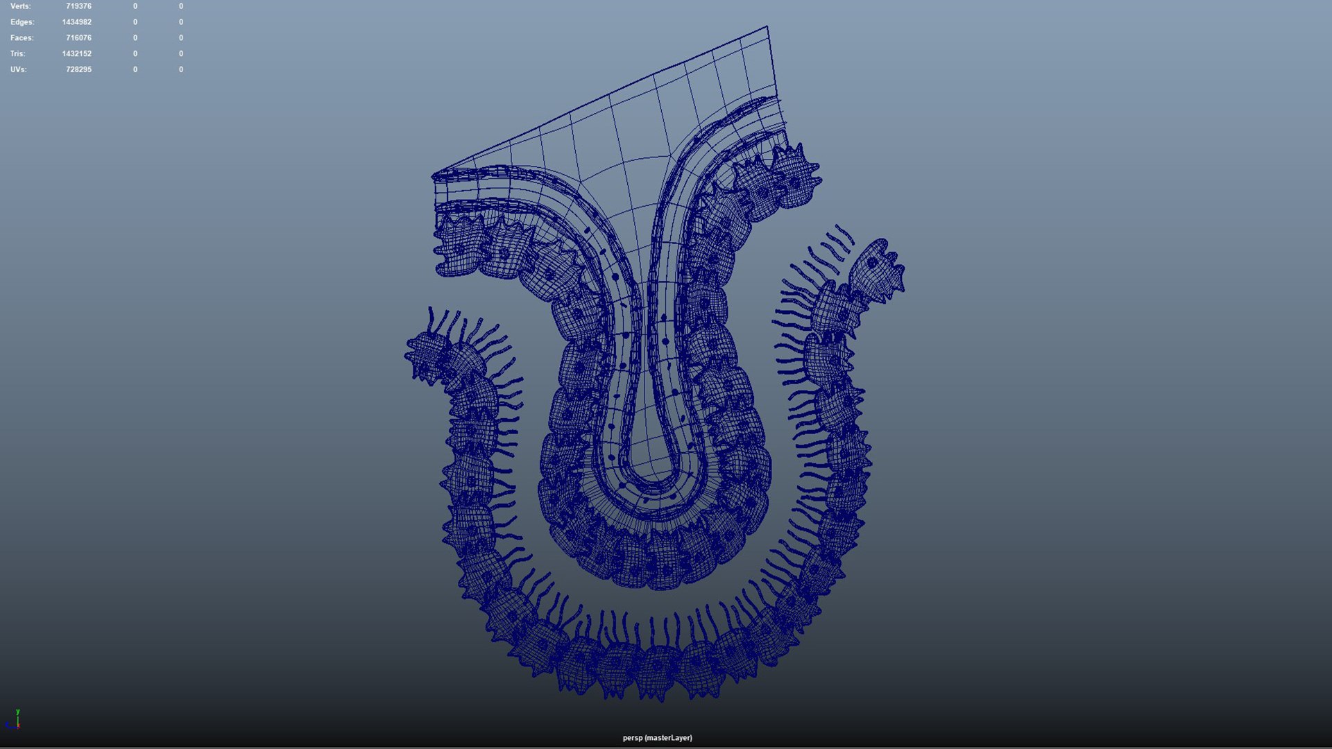 3D Ependymal Cells In Human Brain Model - TurboSquid 2192762
