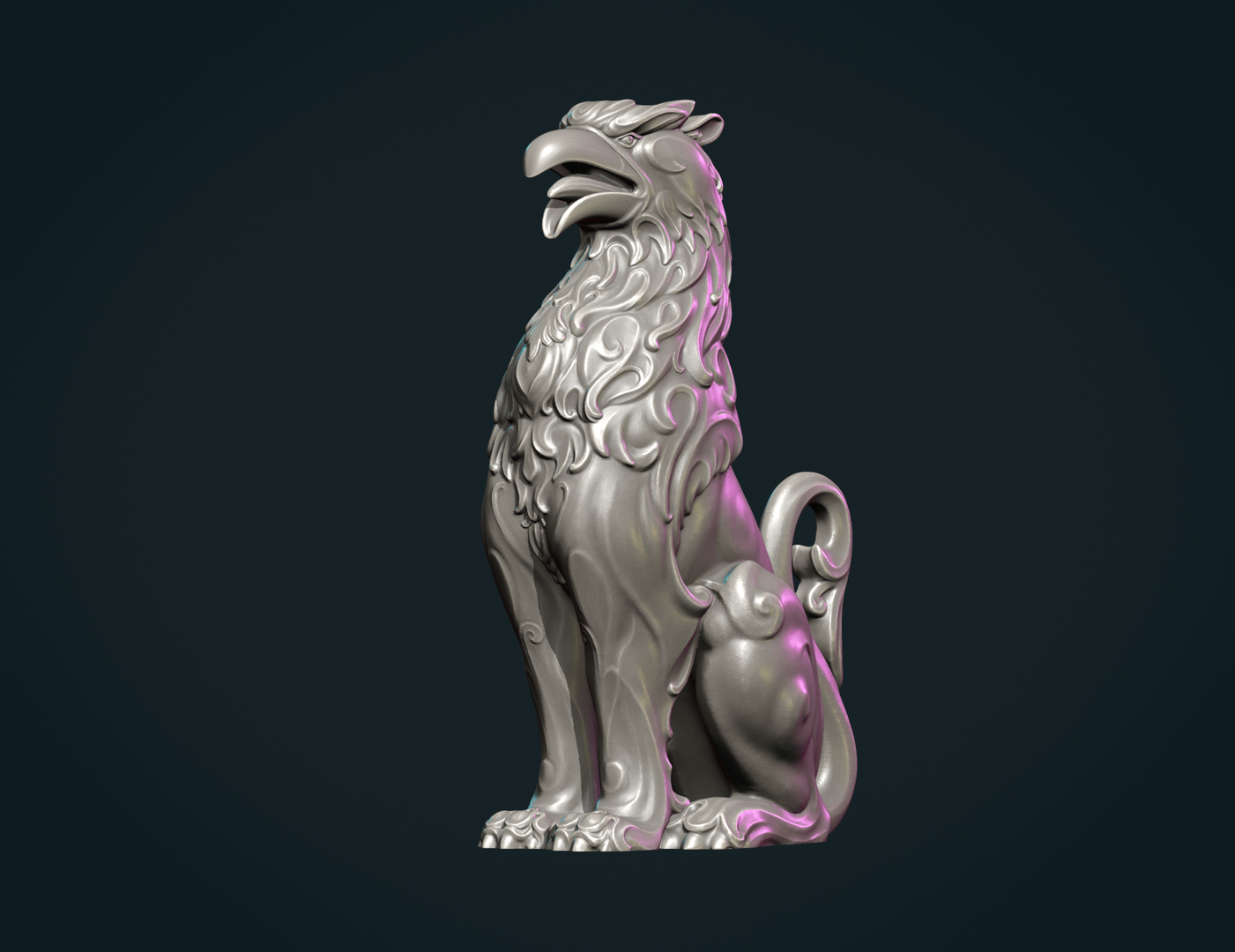 3D Griffon Printable Model - TurboSquid 1982947
