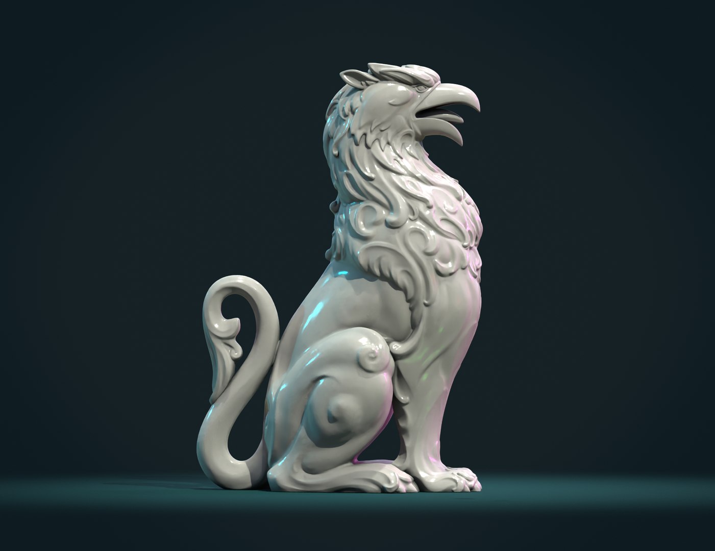 3D Griffon Printable Model - TurboSquid 1982947
