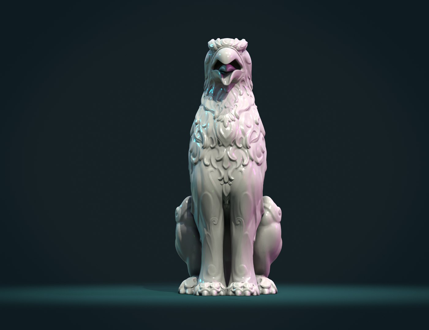 3D Griffon Printable Model - TurboSquid 1982947