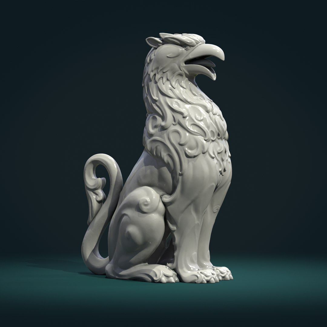 3D Griffon Printable Model - TurboSquid 1982947