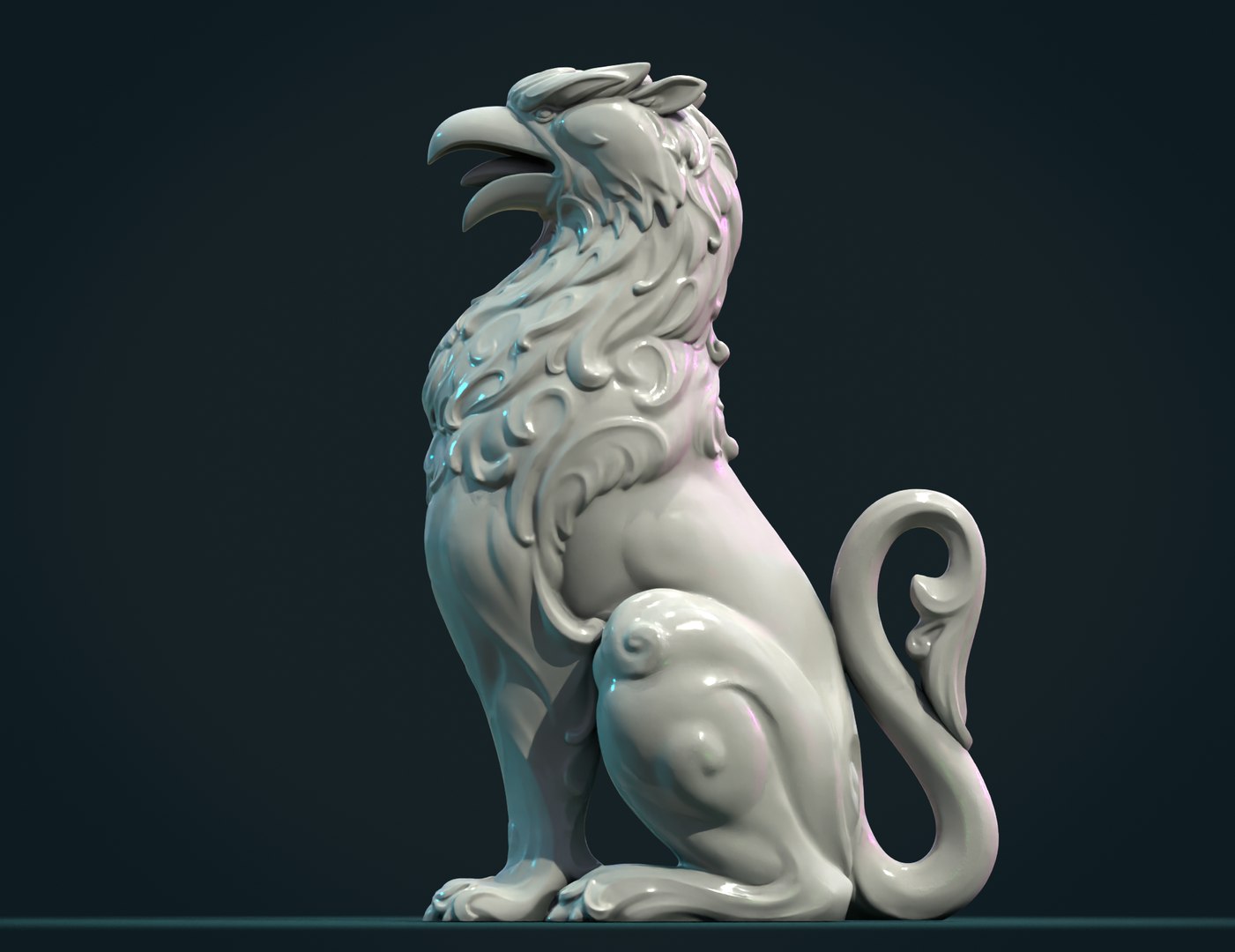 3D Griffon Printable Model - TurboSquid 1982947
