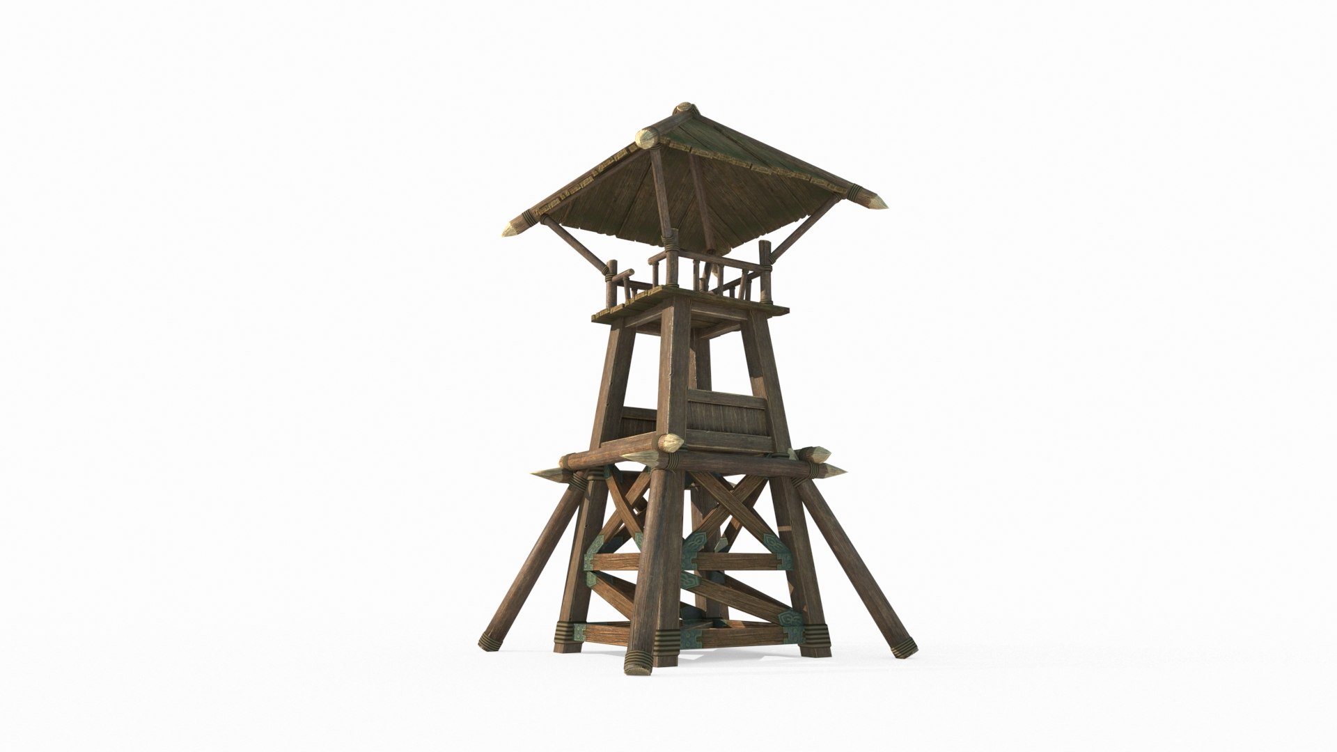 Ancient watchtowers 3D - TurboSquid 2159111
