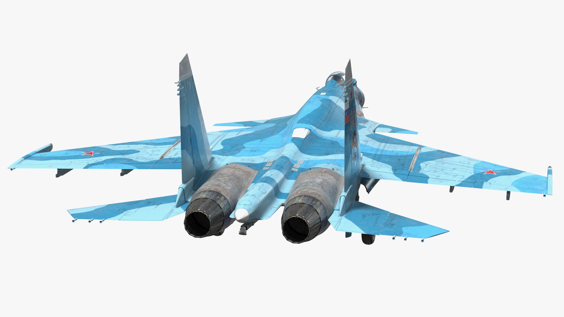 3D FlankerD Sukhoi Su-33 Multirole Fighter Rigged model - TurboSquid ...
