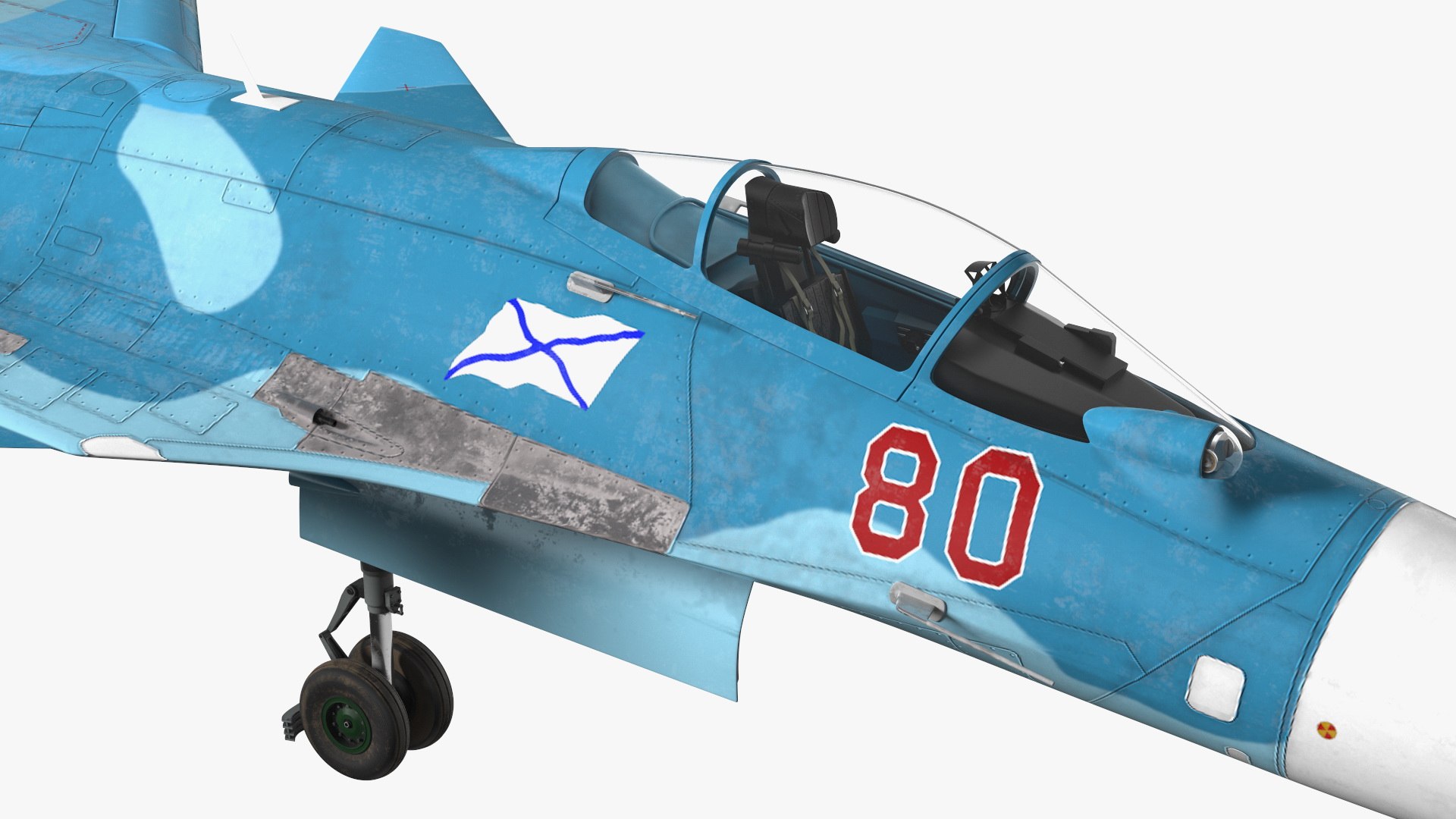 3D FlankerD Sukhoi Su-33 Multirole Fighter Rigged model - TurboSquid ...