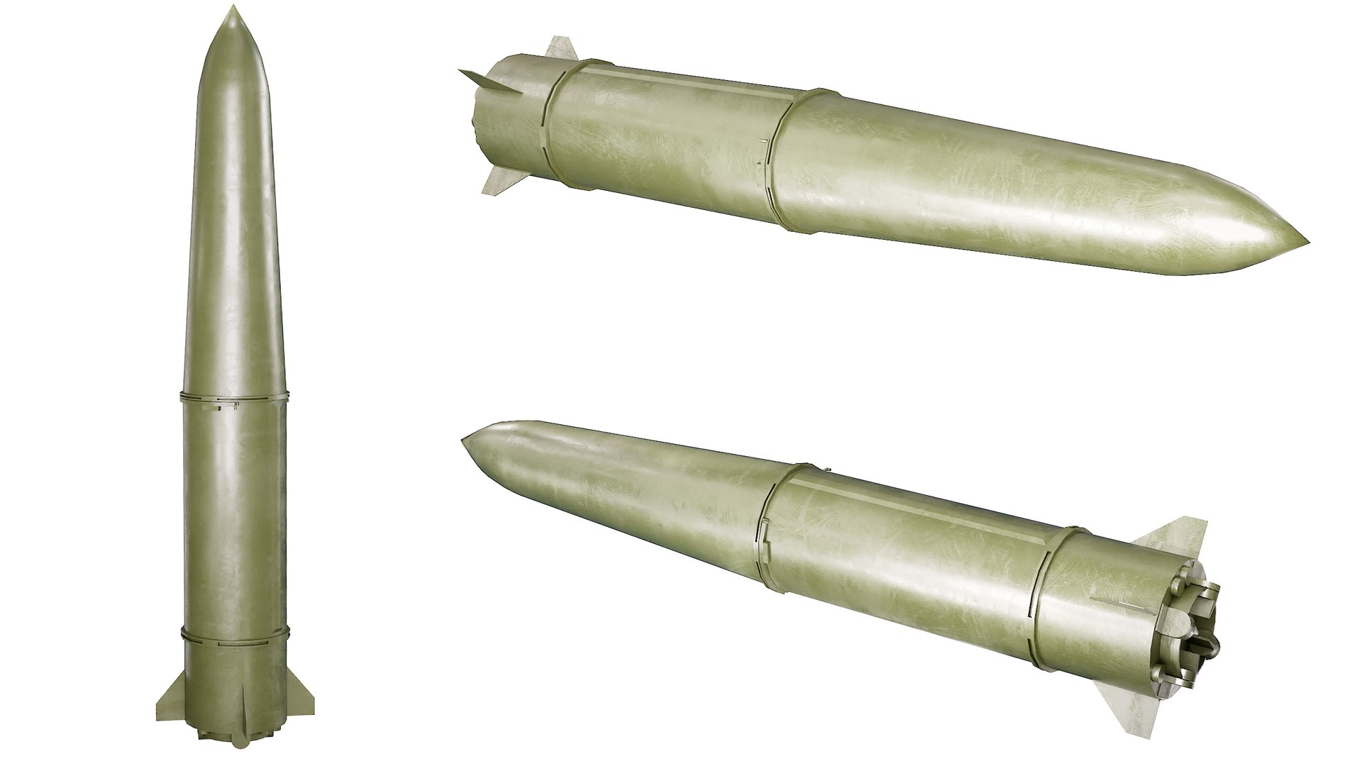3D Iskander Missile 9M723 - TurboSquid 2153875