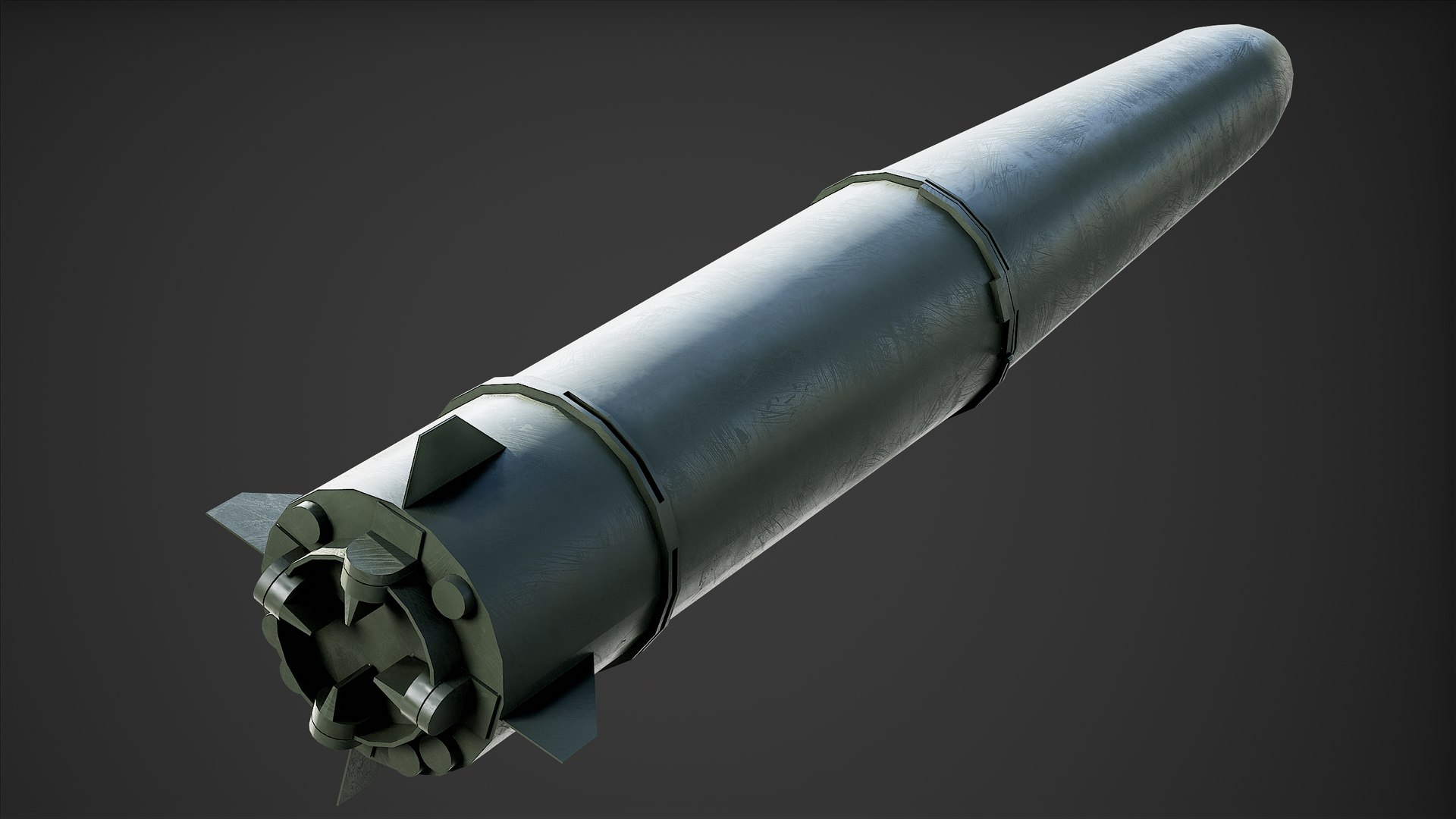 3D Iskander Missile 9M723 - TurboSquid 2153875