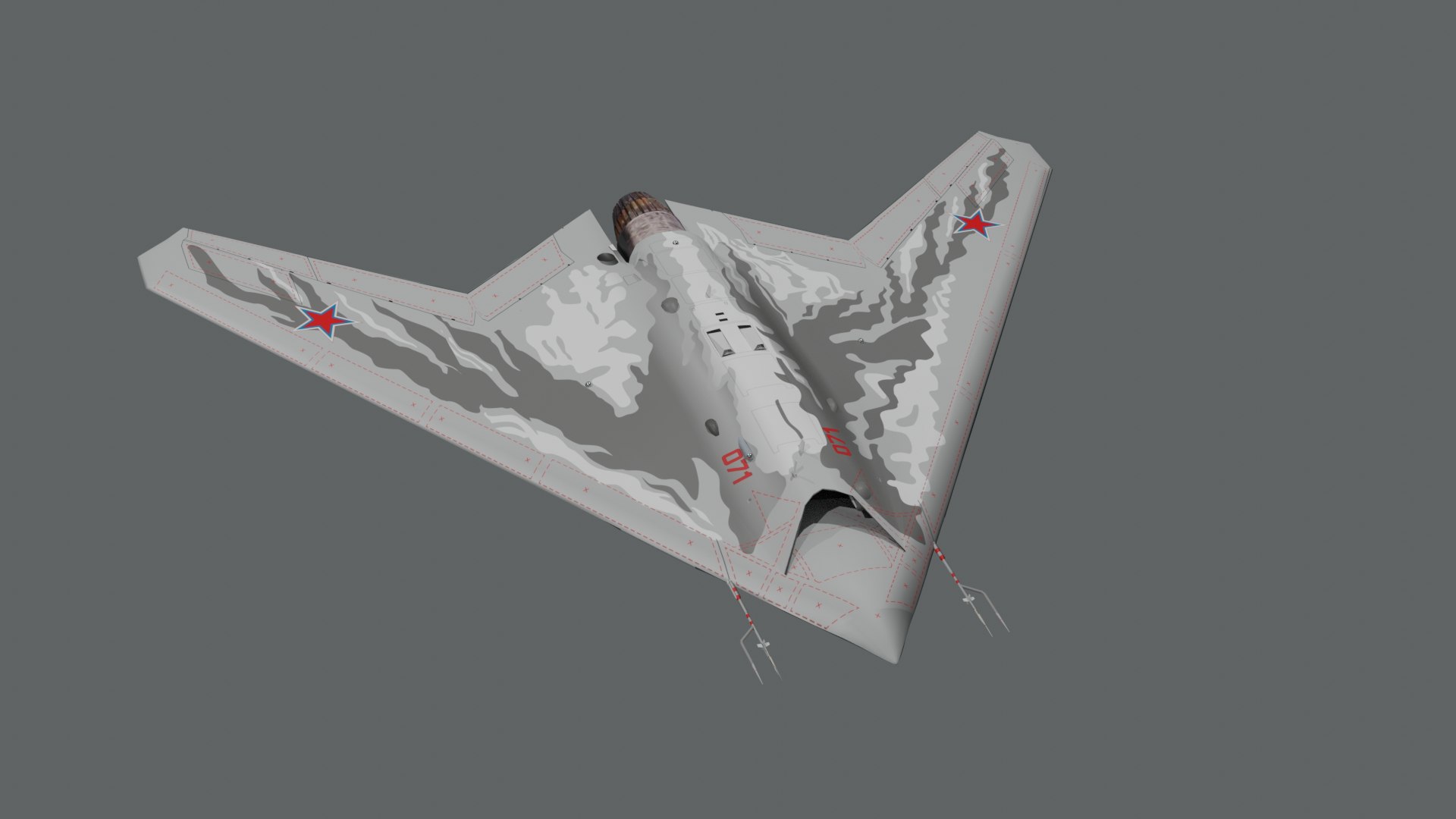 S-70B Ohotnik 3D Model - TurboSquid 1759012