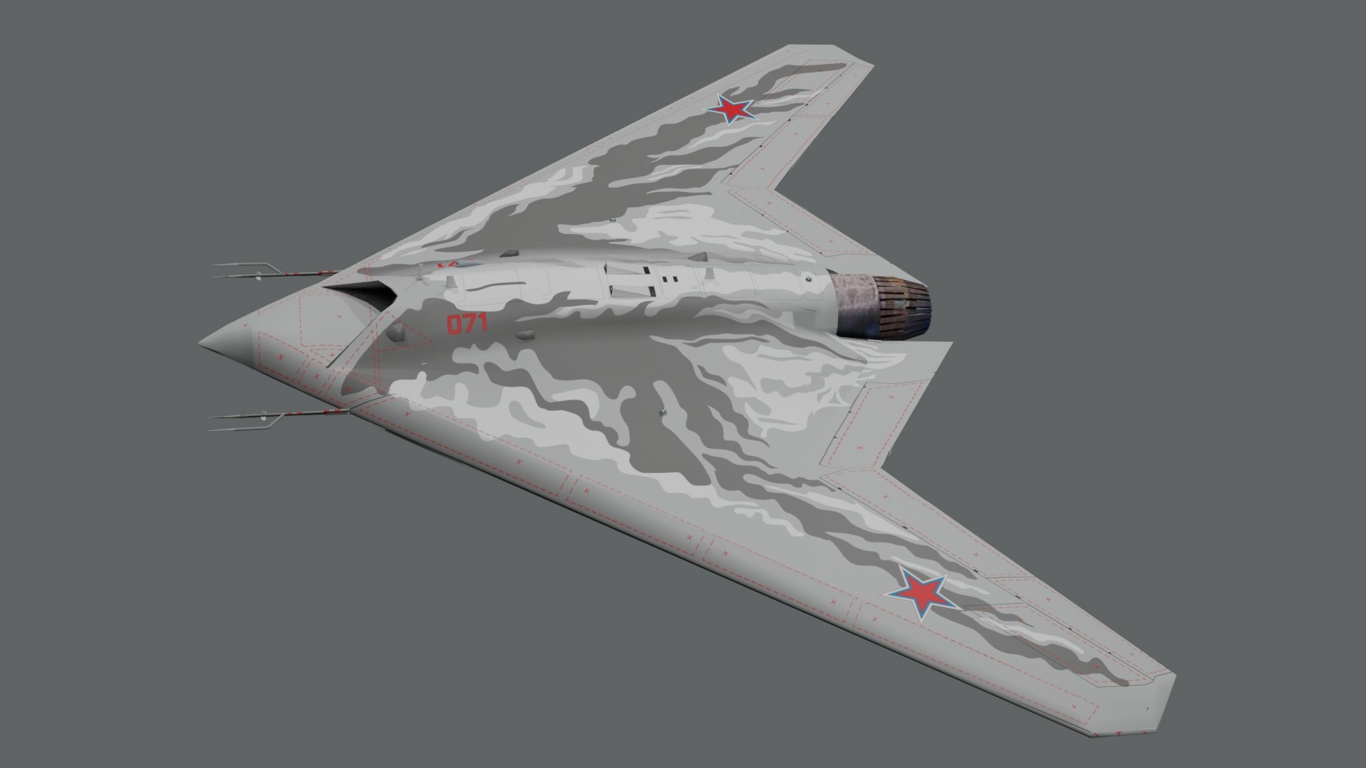 S-70B Ohotnik 3D Model - TurboSquid 1759012