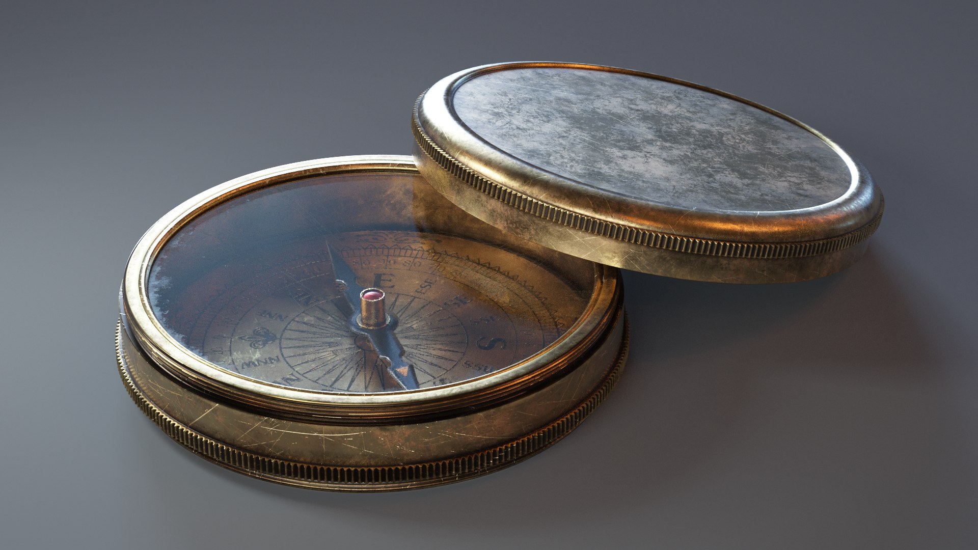 3D Compass - TurboSquid 1445740