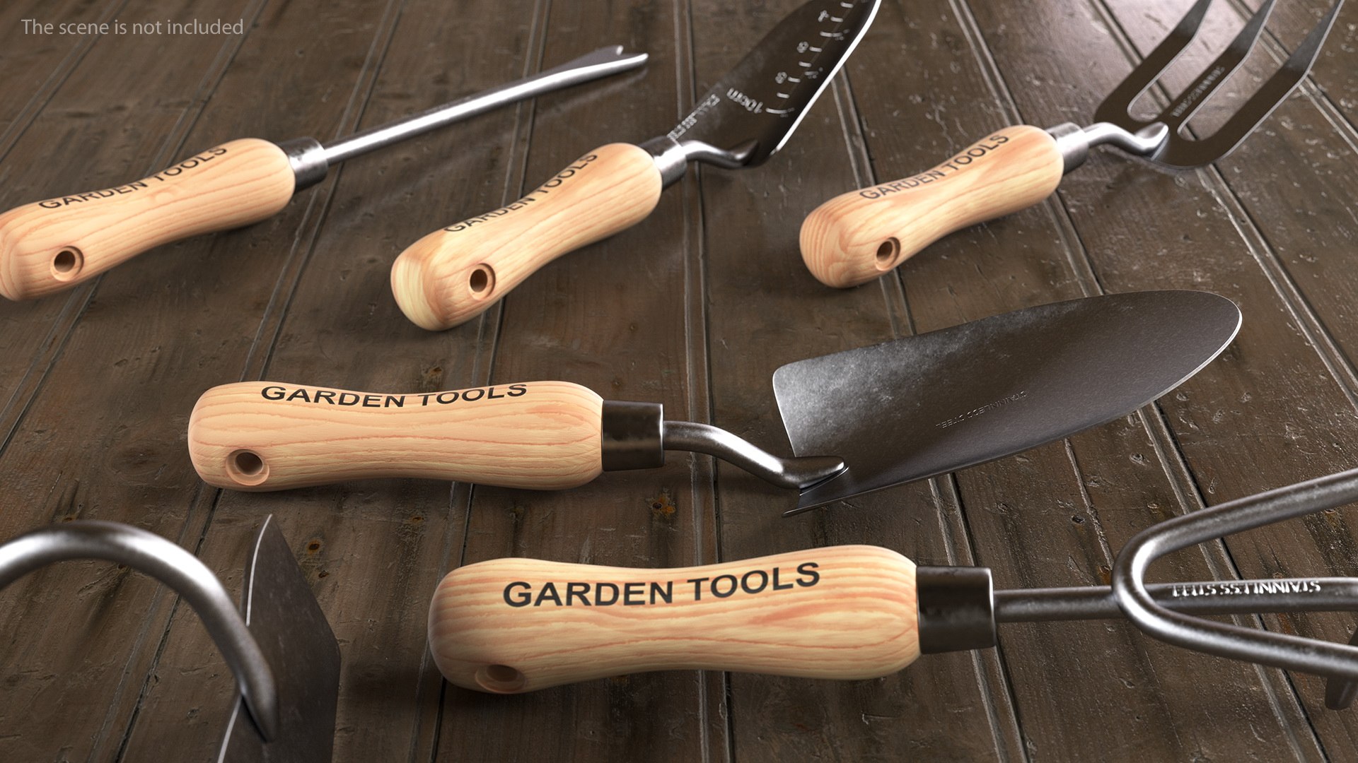 3D garden hand spade - TurboSquid 1488219