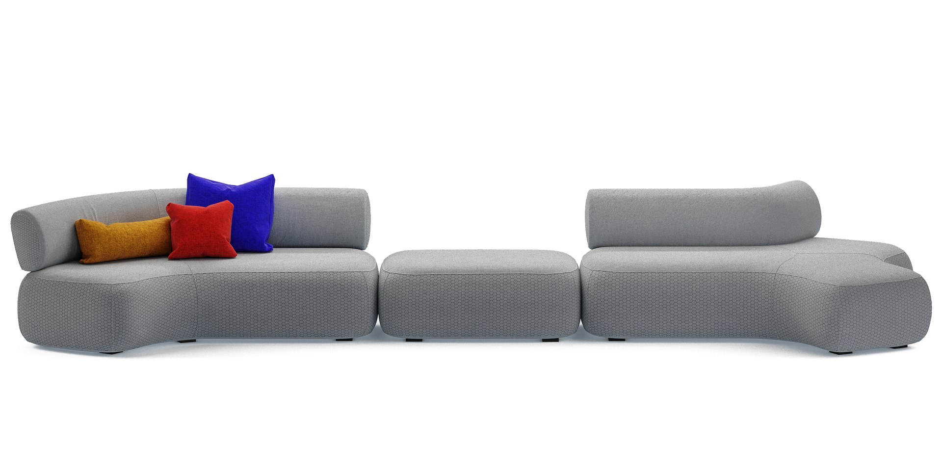 Grassoler Modular Sofa CUC 3D Model - TurboSquid 2172344