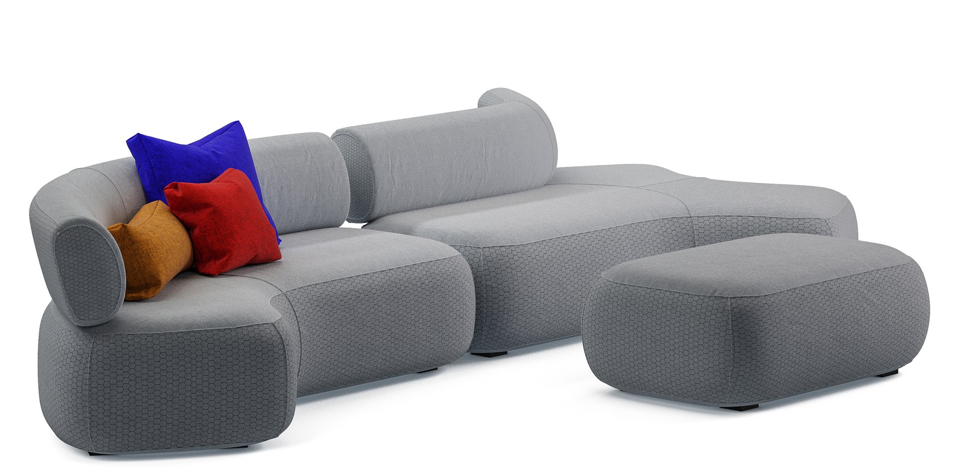 Grassoler Modular Sofa CUC 3D Model - TurboSquid 2172344