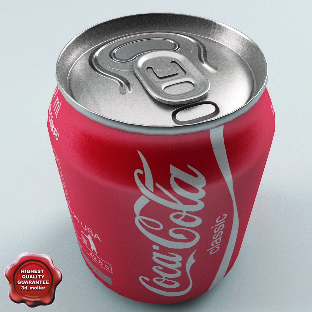 3D coca cola - TurboSquid 553455