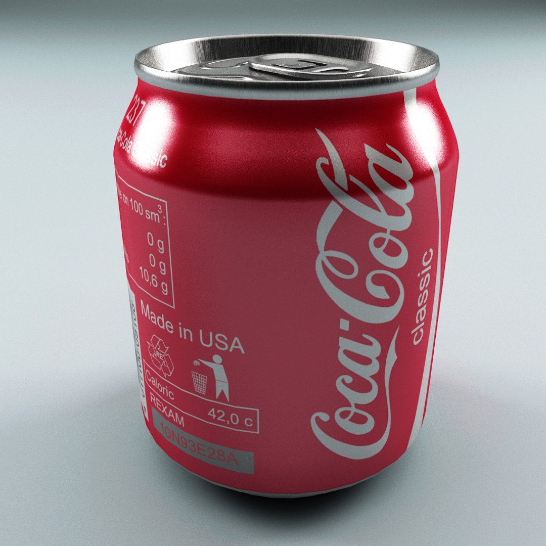 3D coca cola - TurboSquid 553455