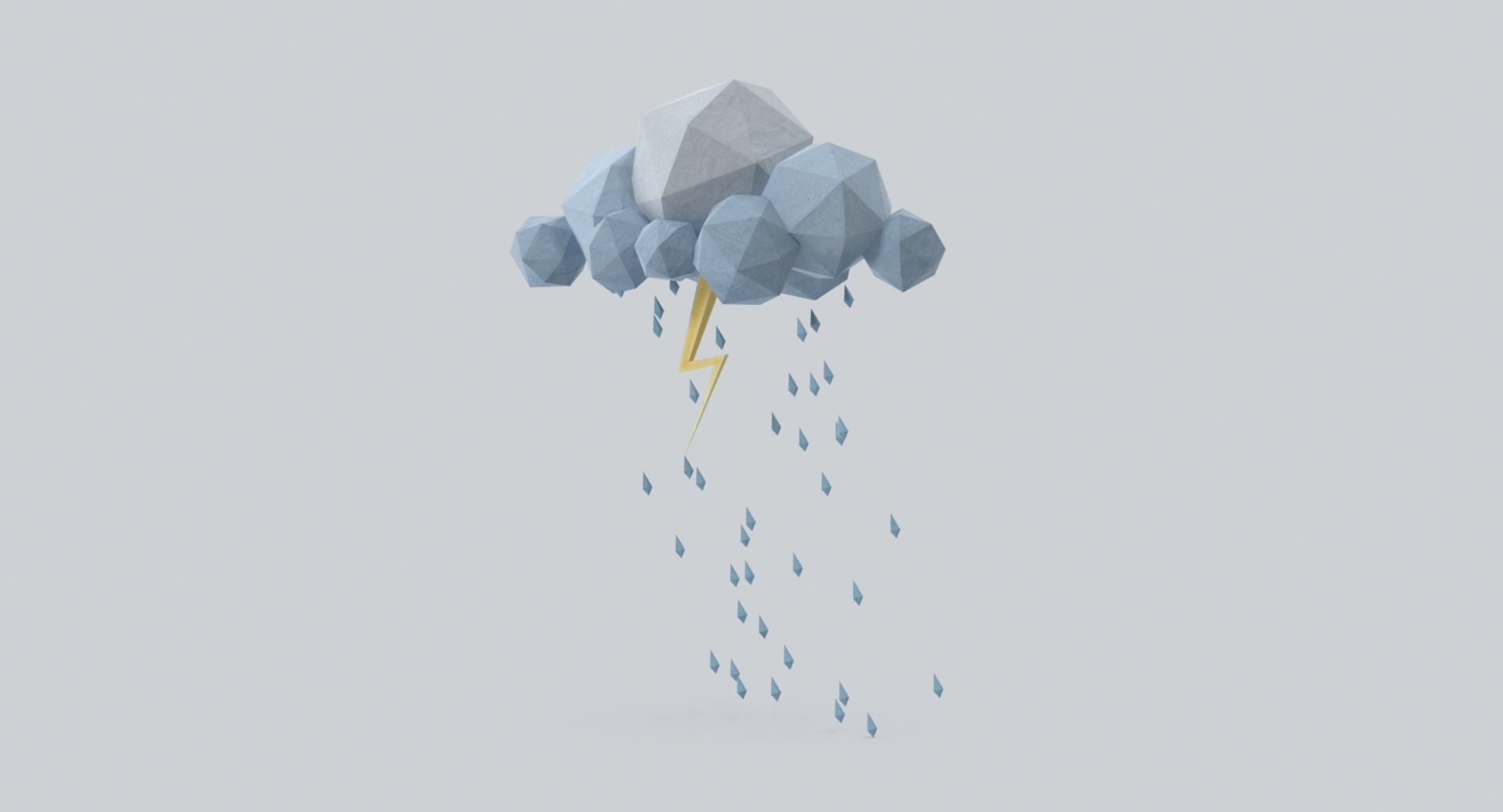 3d Cloud Storm Lightning