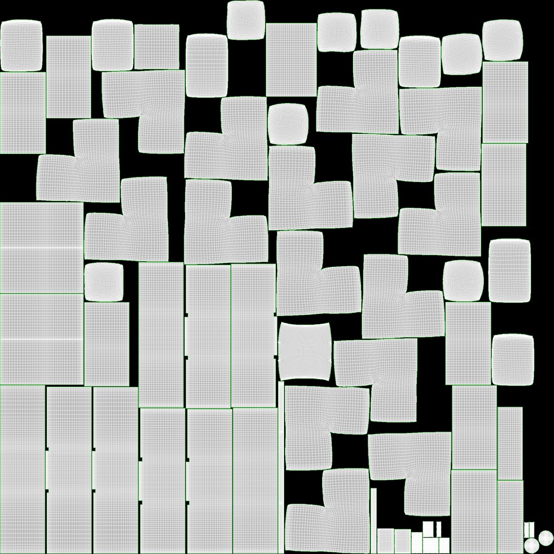 3D Saba Pixel 2010 Composition 2 Model - TurboSquid 1815025