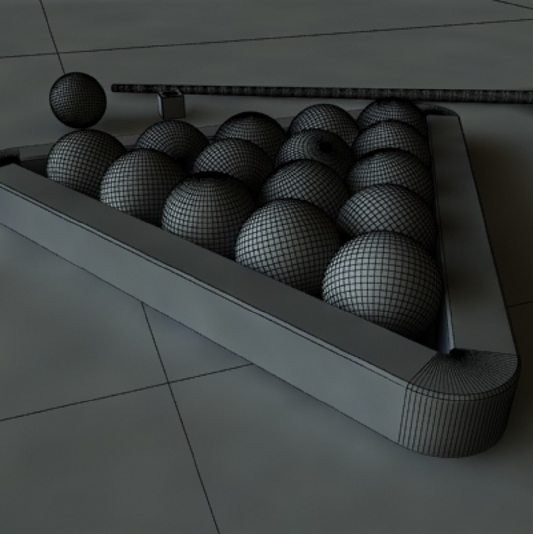 3d Pools Balls