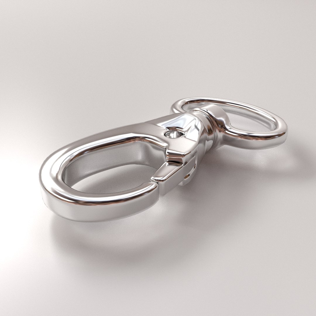 Trigger Snap Hook 3d Model