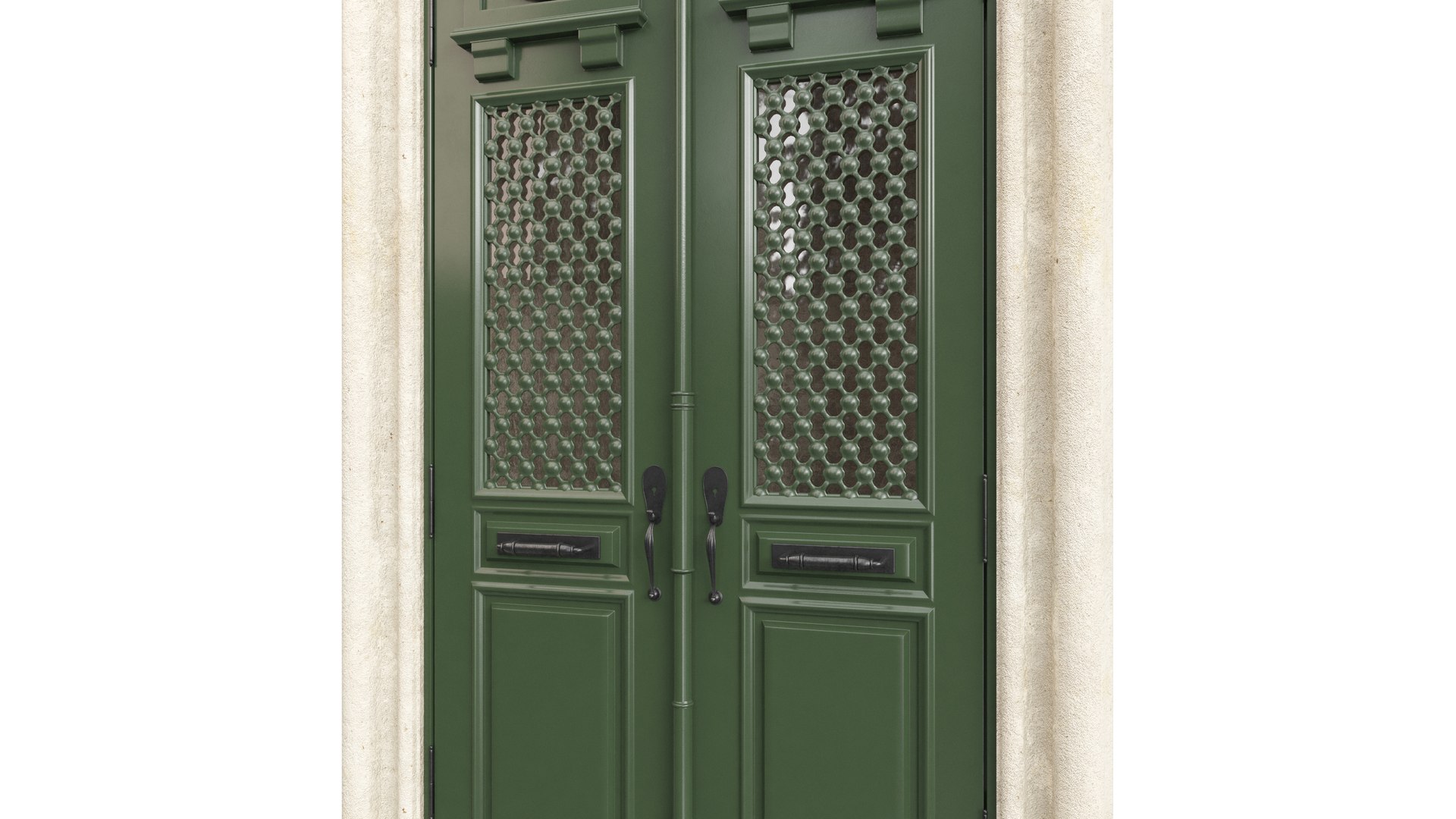 Entrance classic door 102 3D model - TurboSquid 2140667