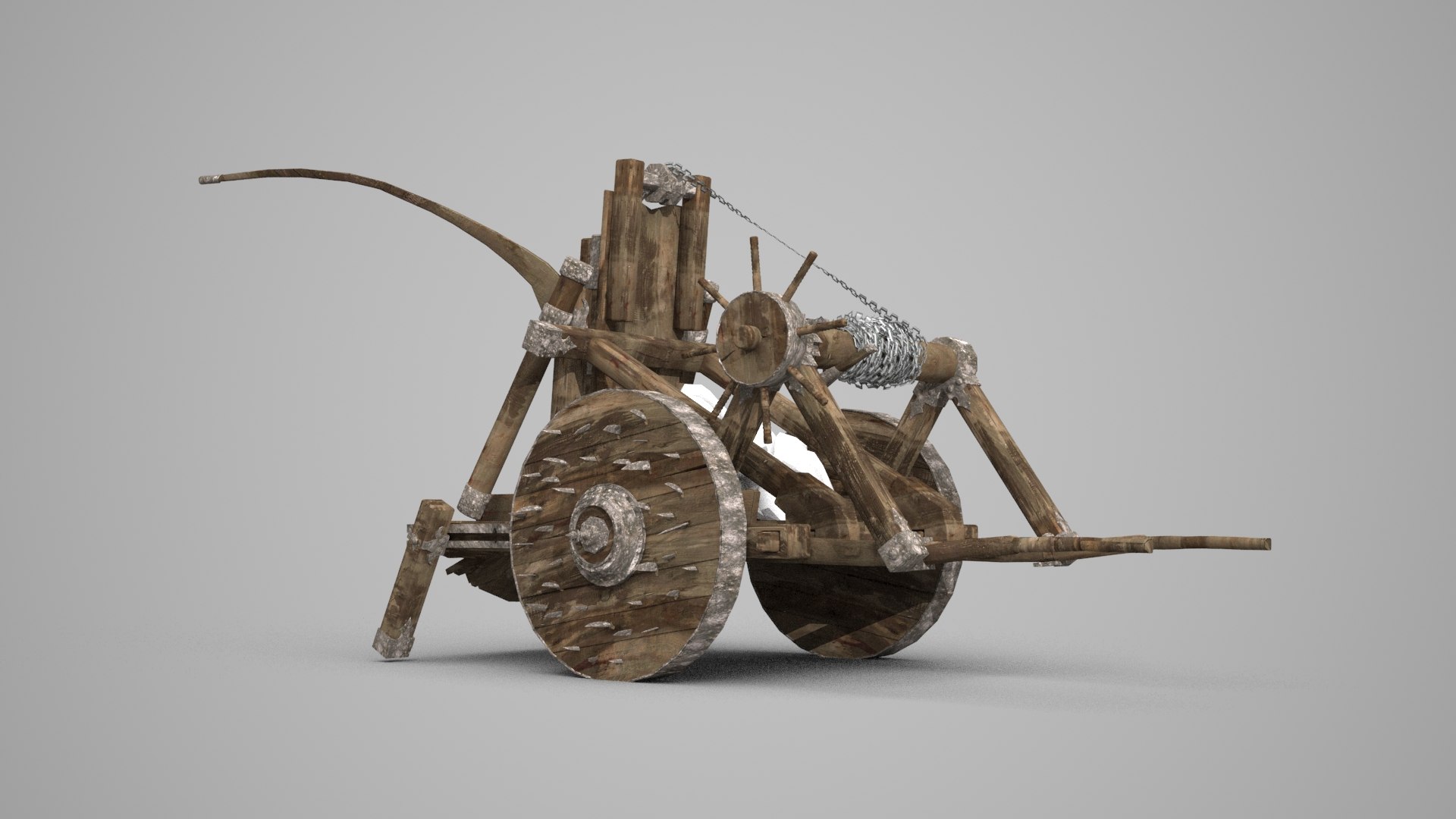 modèle 3D de Catapultes de guerre antiques - TurboSquid 1680341