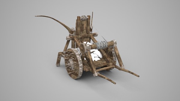 modèle 3D de Catapultes de guerre antiques - TurboSquid 1680341