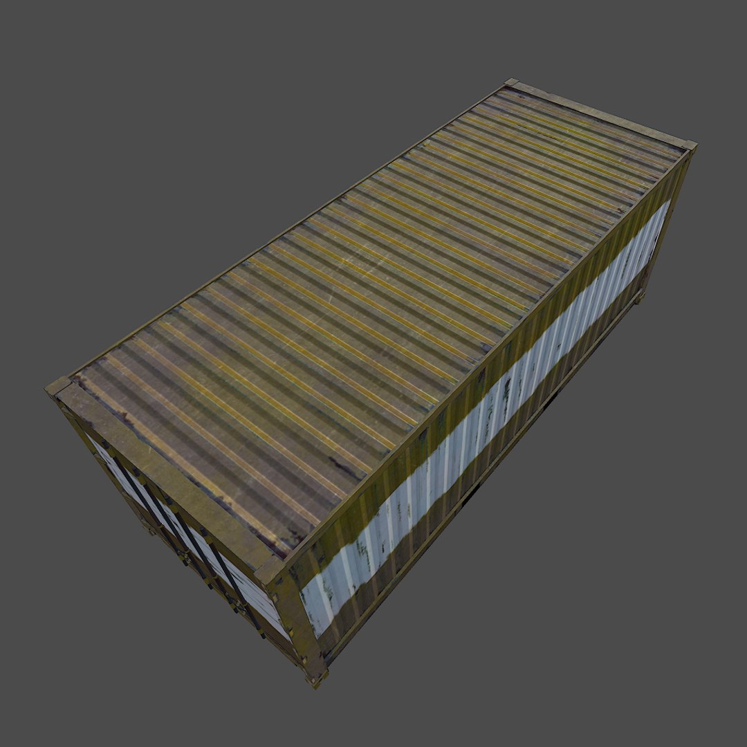Ready Shipping Container 3d Max