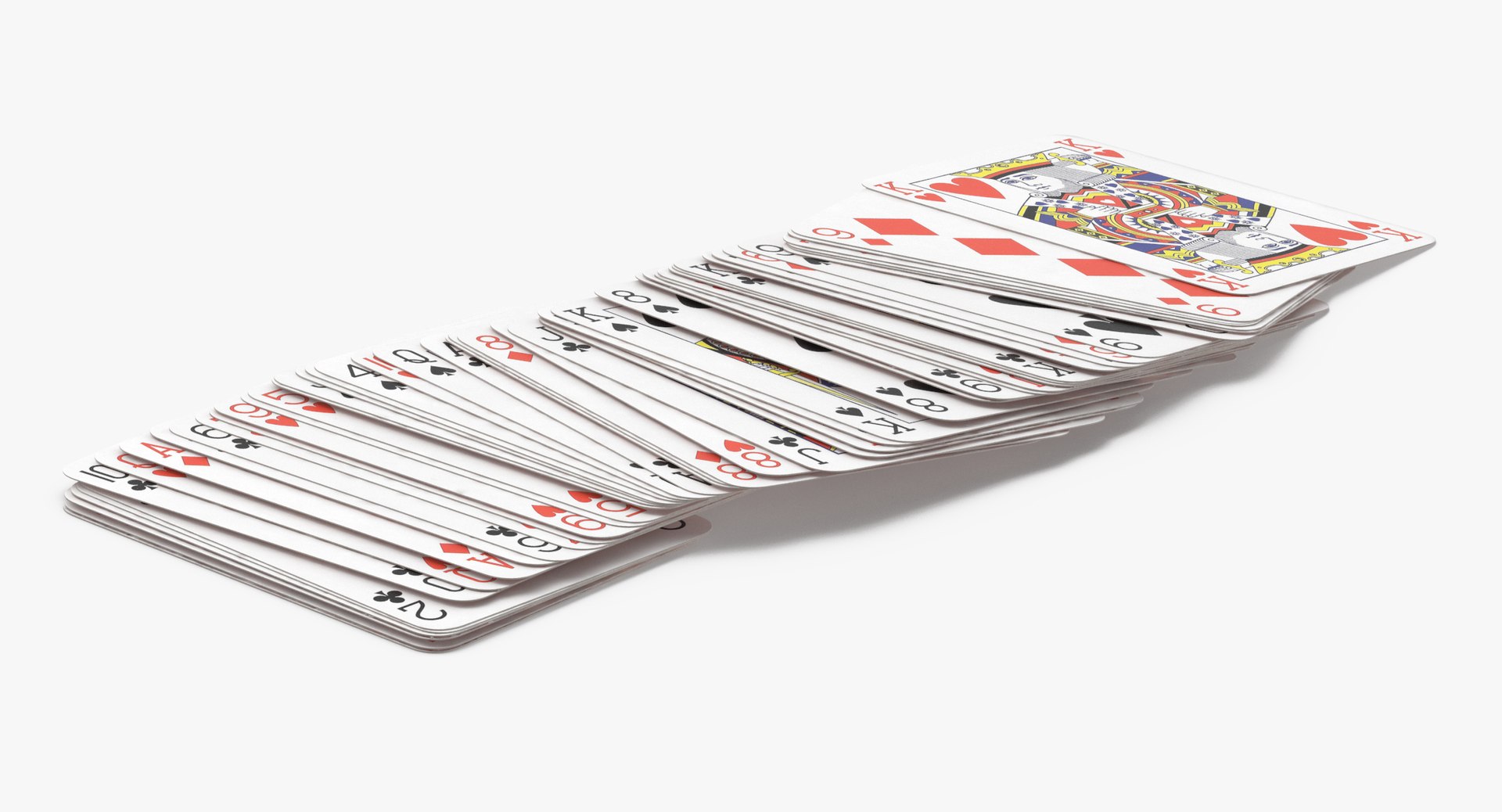 Playing Cards Blue Deck 3D Model - TurboSquid 1155203