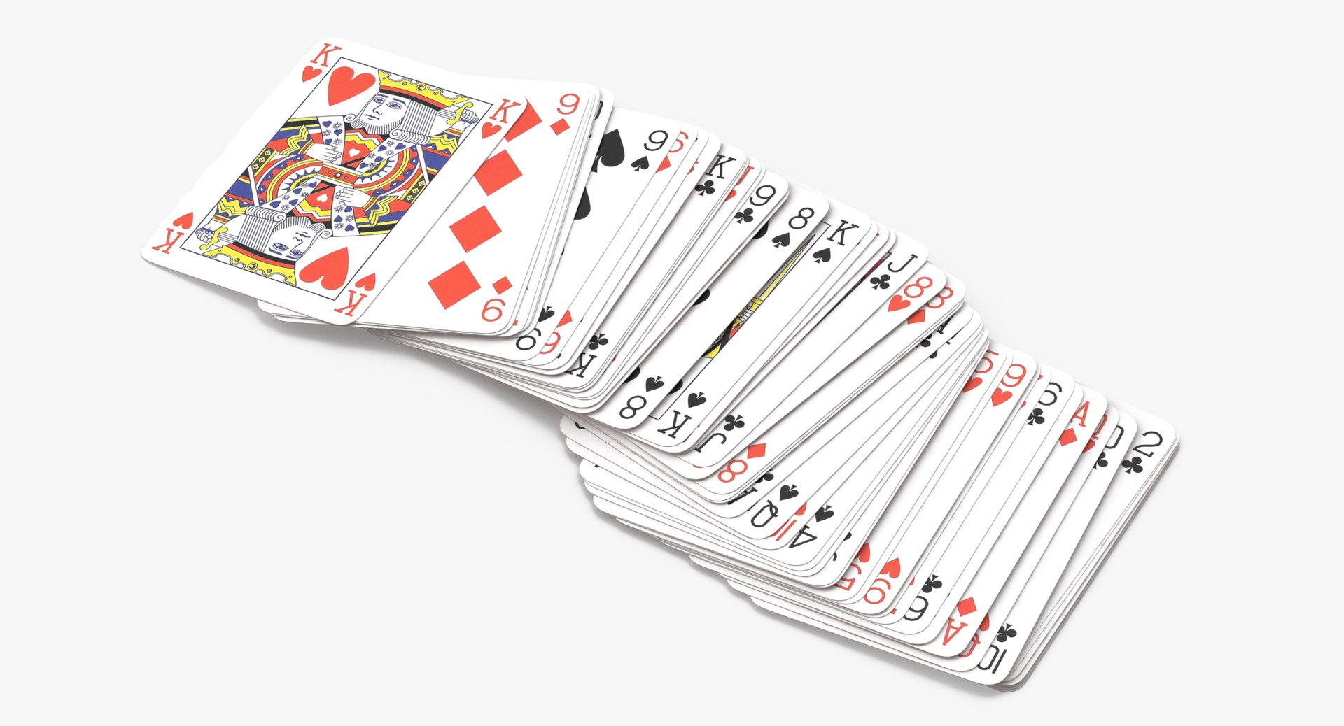 Playing Cards Blue Deck 3D Model - TurboSquid 1155203