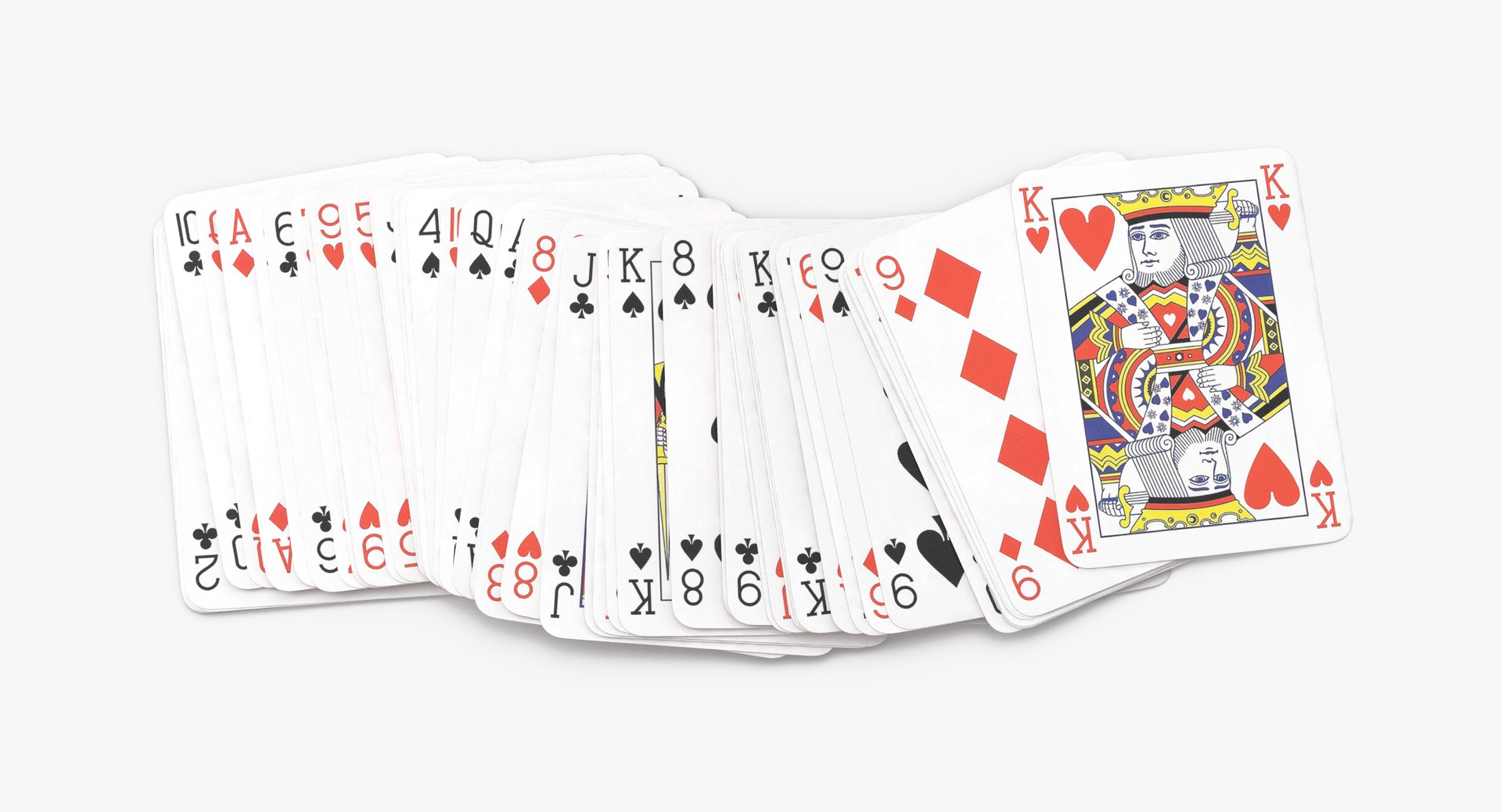 Playing Cards Blue Deck 3D Model - TurboSquid 1155203