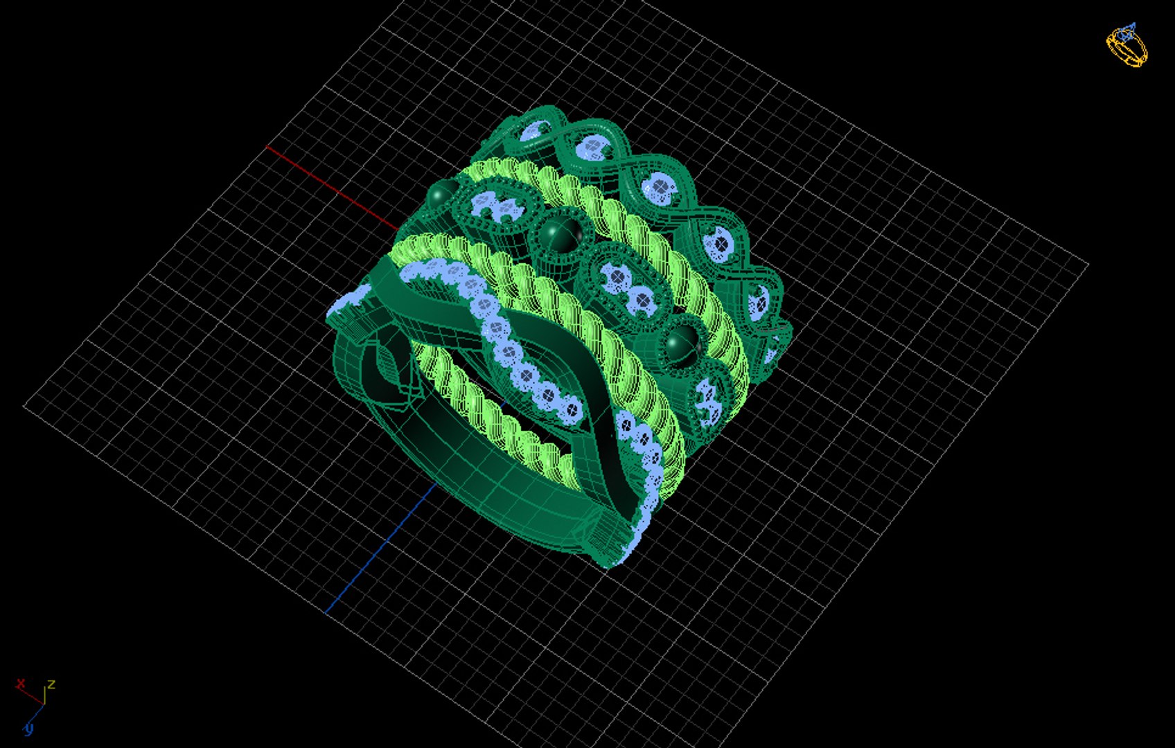 Rings 3D - TurboSquid 1548315