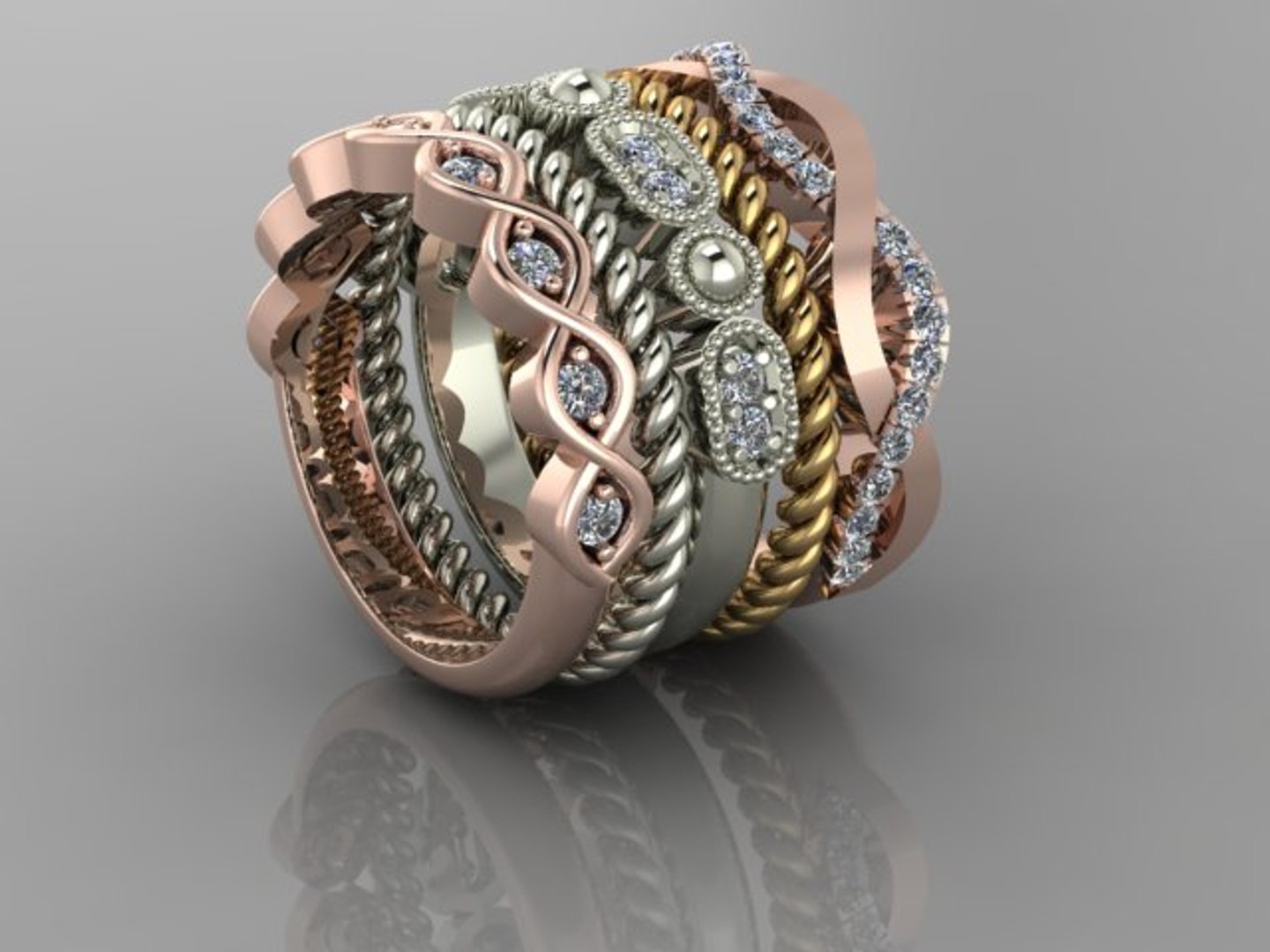 Rings 3D - TurboSquid 1548315