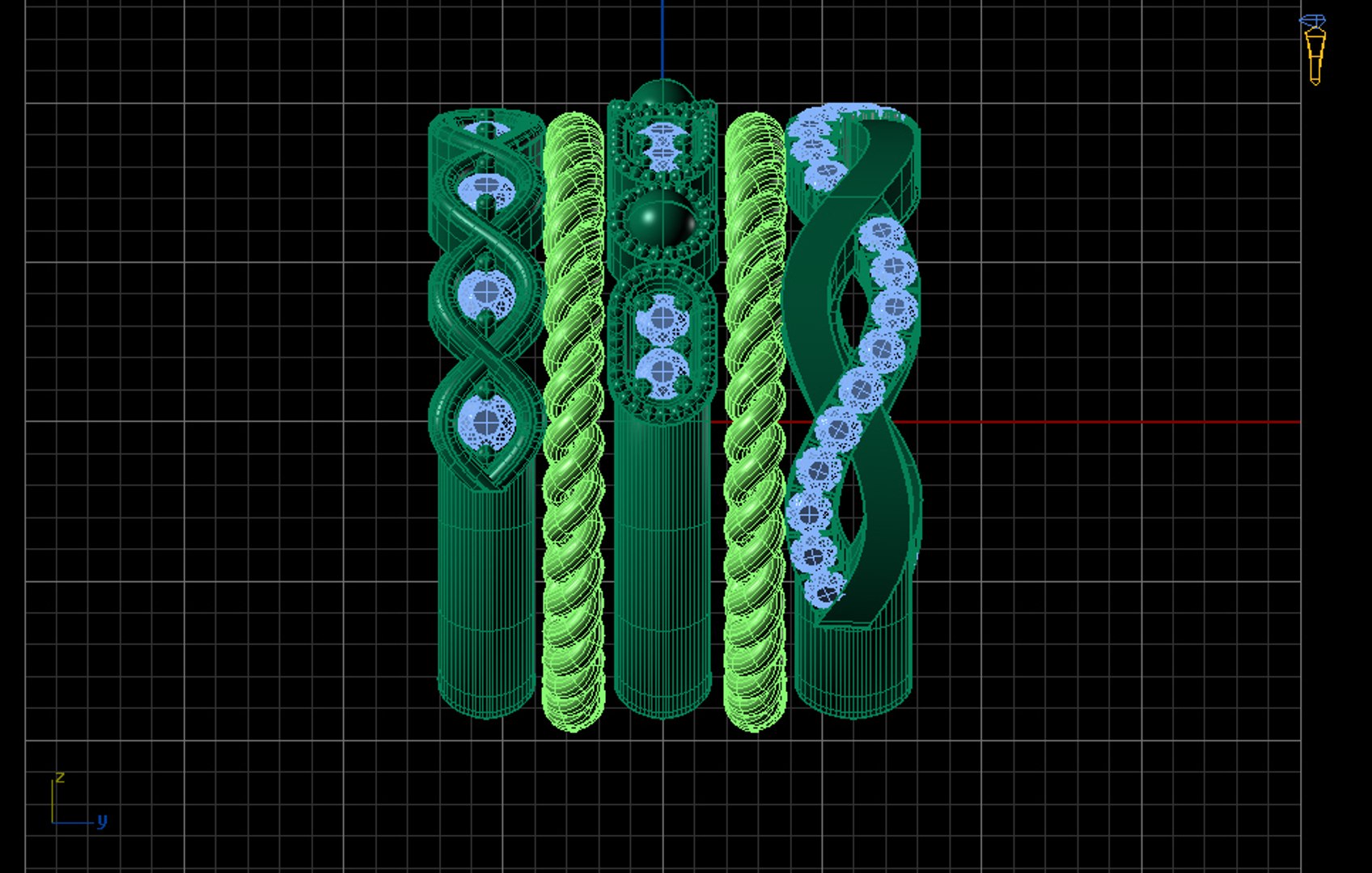 Rings 3D - TurboSquid 1548315