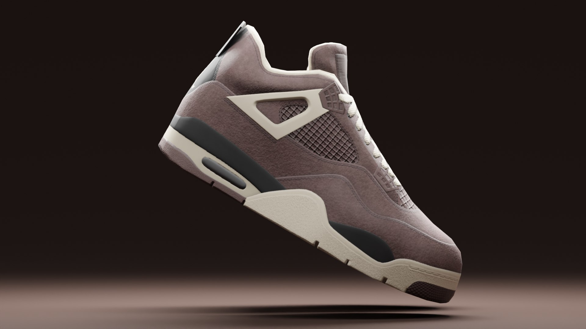 Air Jordan 4 Lowpoly - 09 3D Model - TurboSquid 2194628