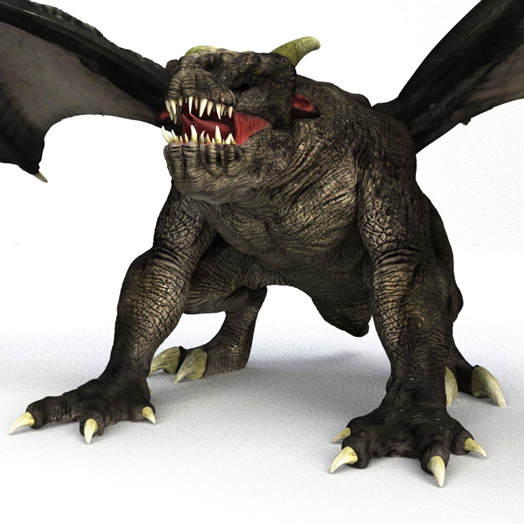 3d Monster Model