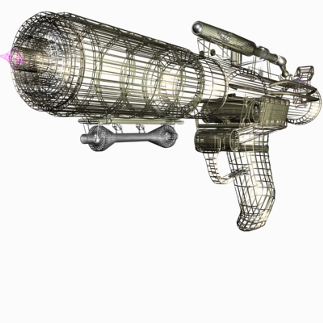 3ds max laser blaster