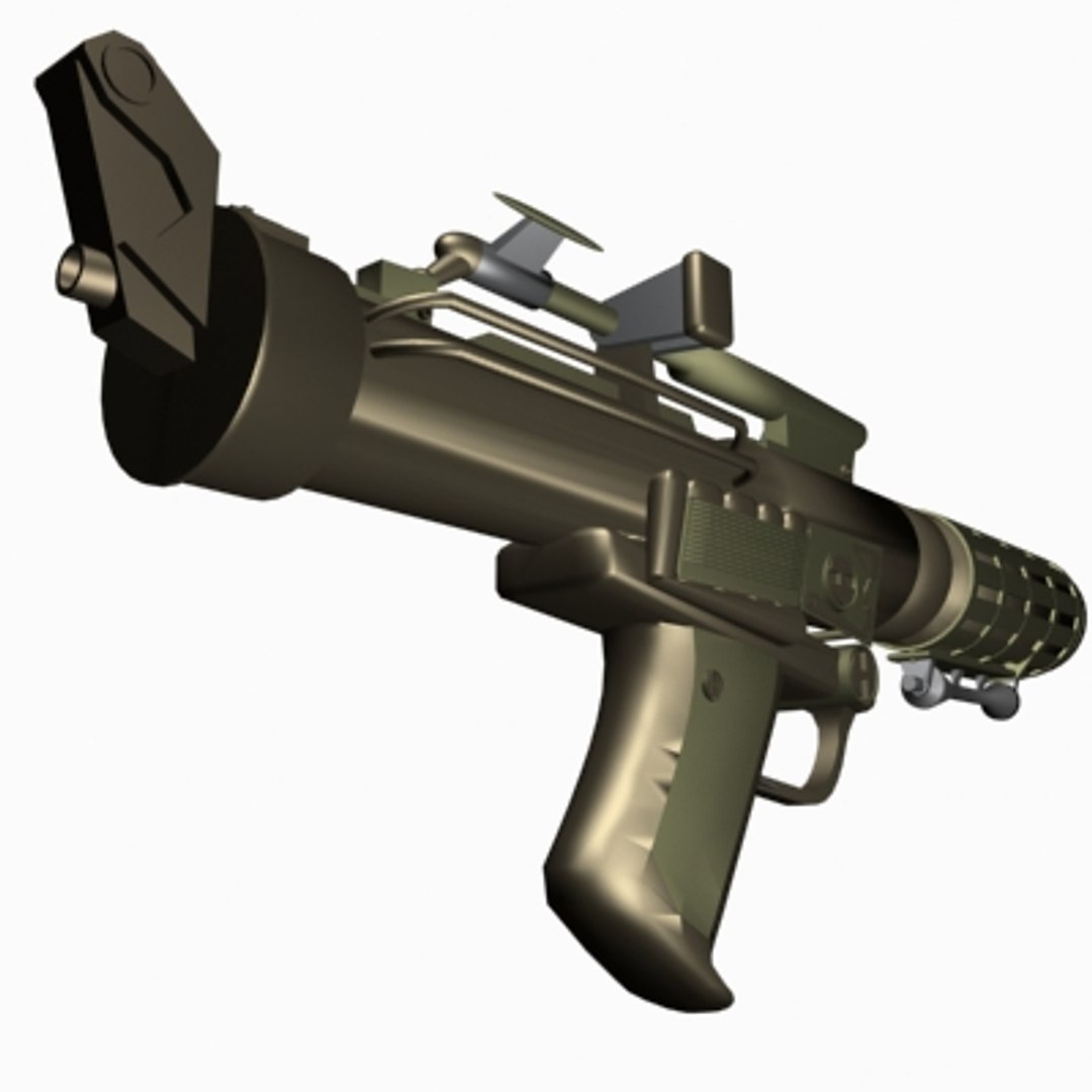 3ds max laser blaster