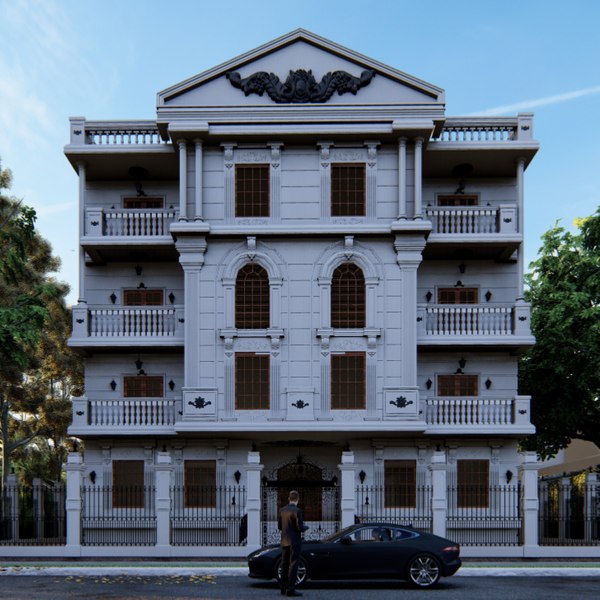 고전 해발 고도 (1) 3D 모델 - TurboSquid 1388838