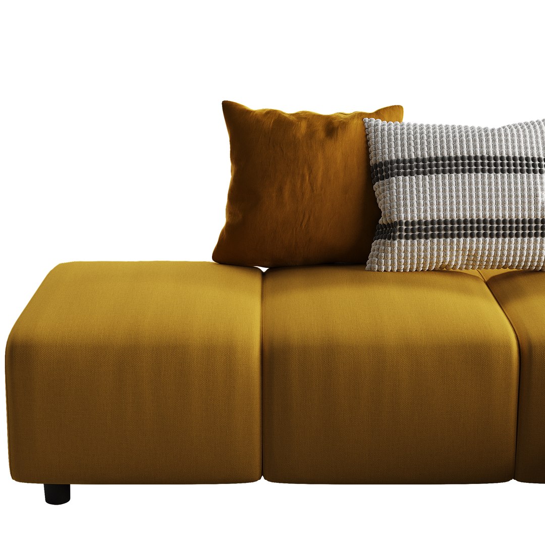 3D Model Coalesse Await Lounge System - TurboSquid 2040698