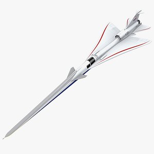 Low Poly Supersonic Jet 3D Models For Download | TurboSquid