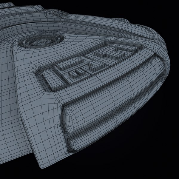 sci-fi ufo 3d model