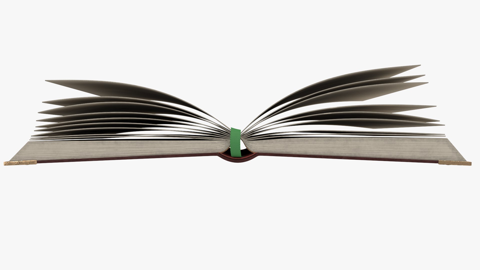 3D Open Book - TurboSquid 2149401