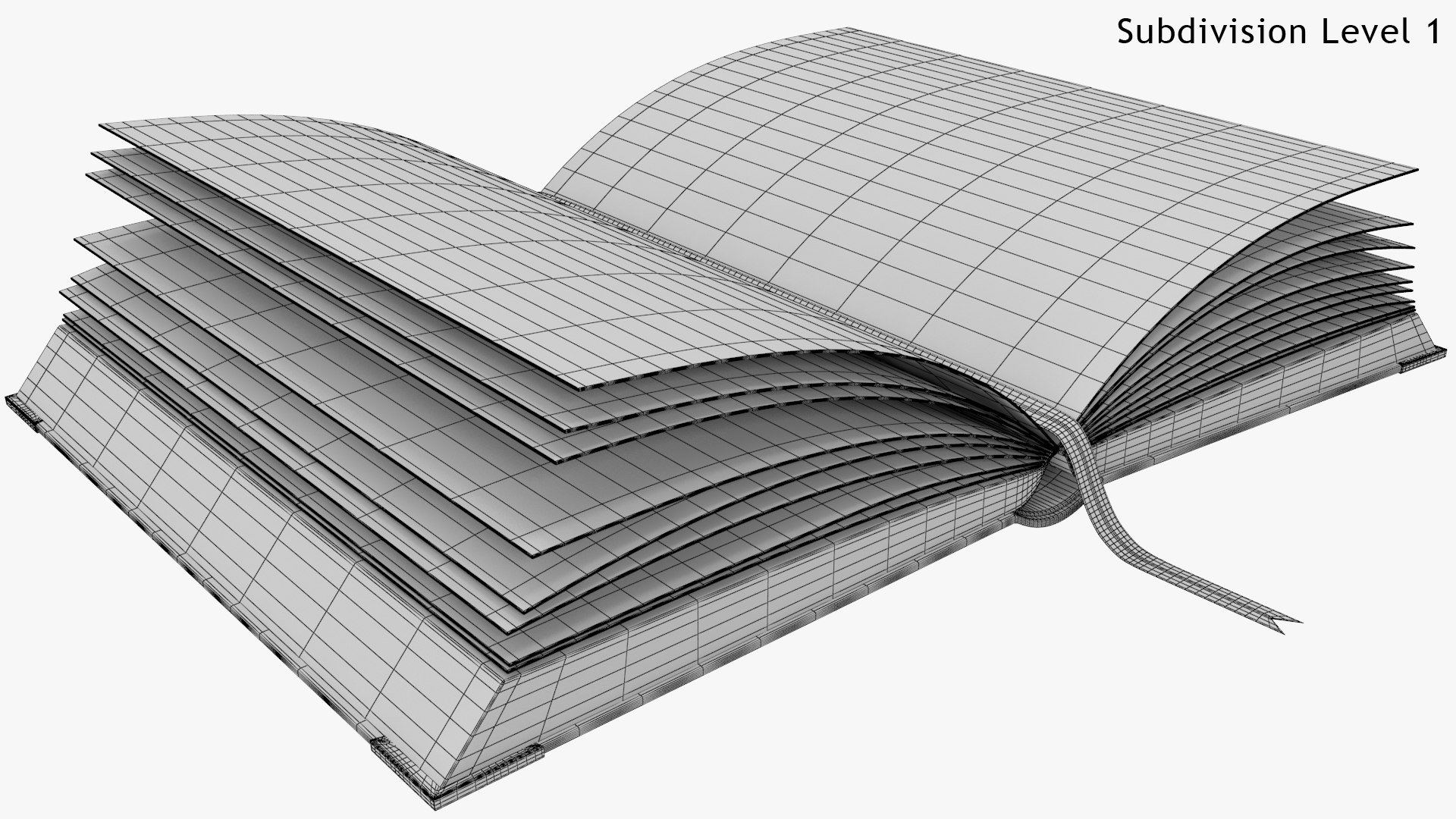 3D Open Book - TurboSquid 2149401