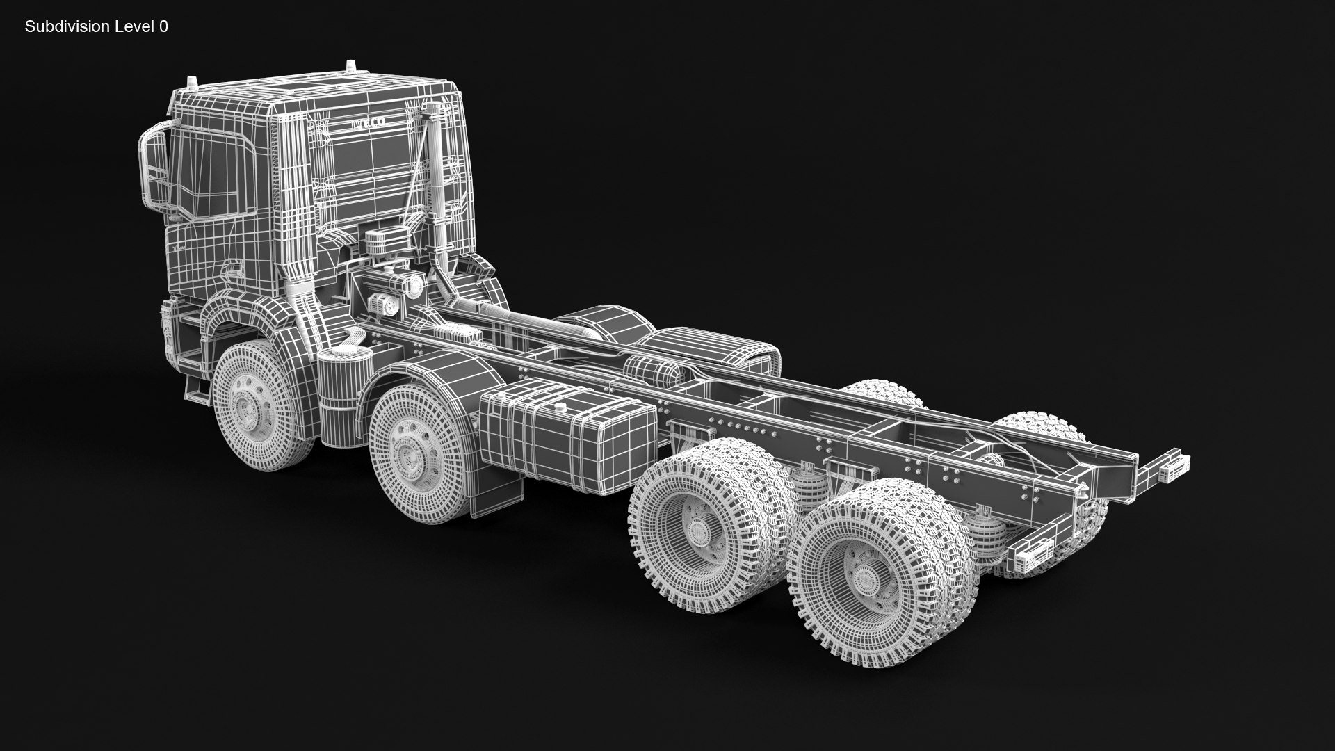 3D Model Iveco Stralis X-Way Tipper - TurboSquid 1796092