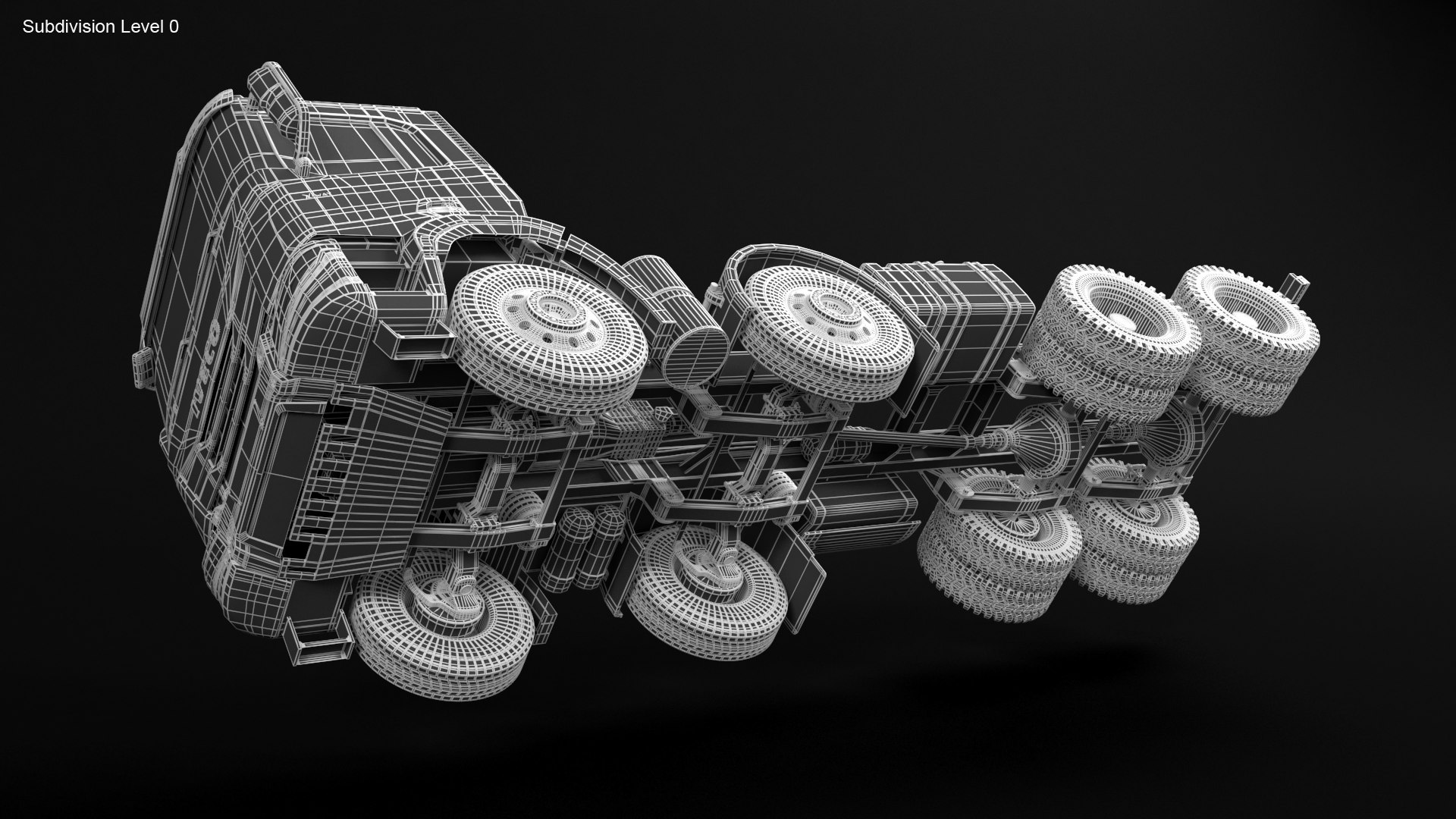 3D Model Iveco Stralis X-Way Tipper - TurboSquid 1796092