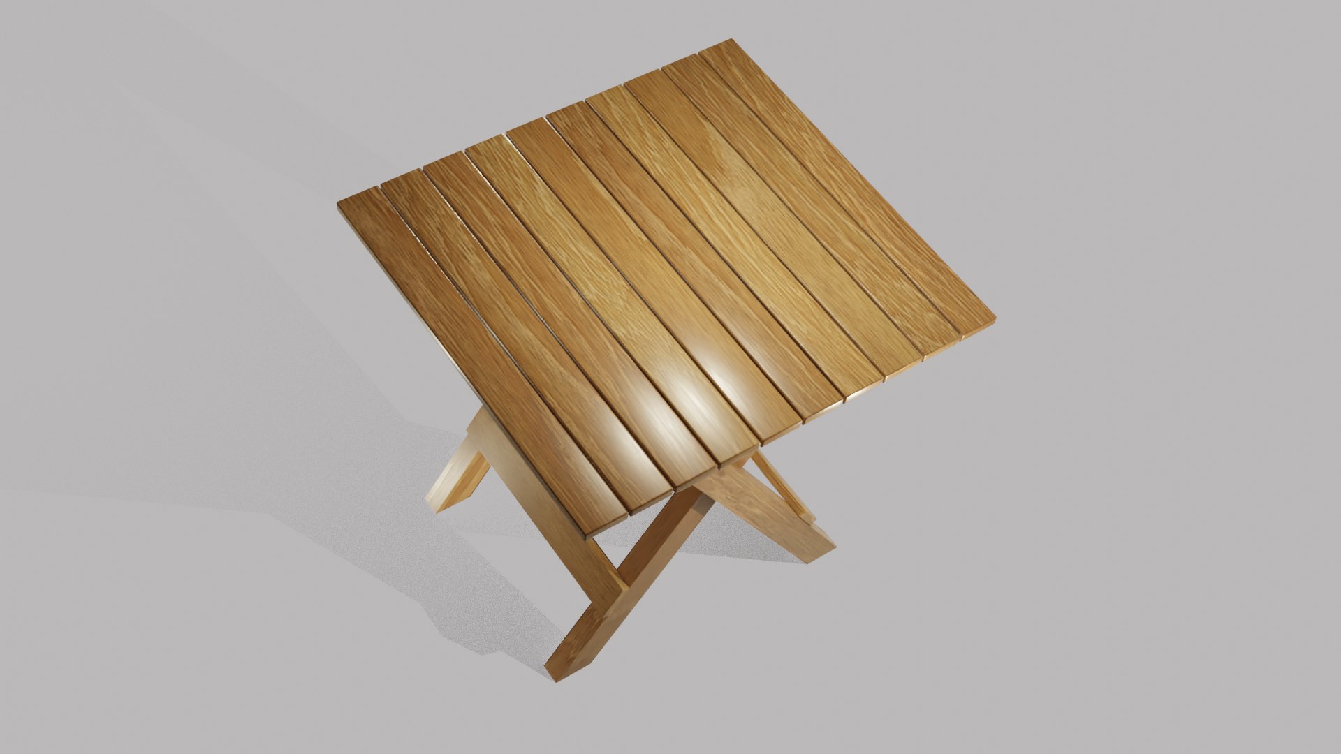 Adjustable Folding Table 3D Model - TurboSquid 2176047